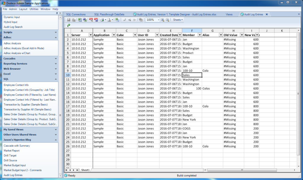 A primer on relational data views in Dodeca / jason's hyperion blog