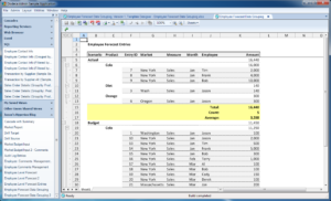 Dodeca Dynamic Grouping with Relational Data / jason's hyperion blog