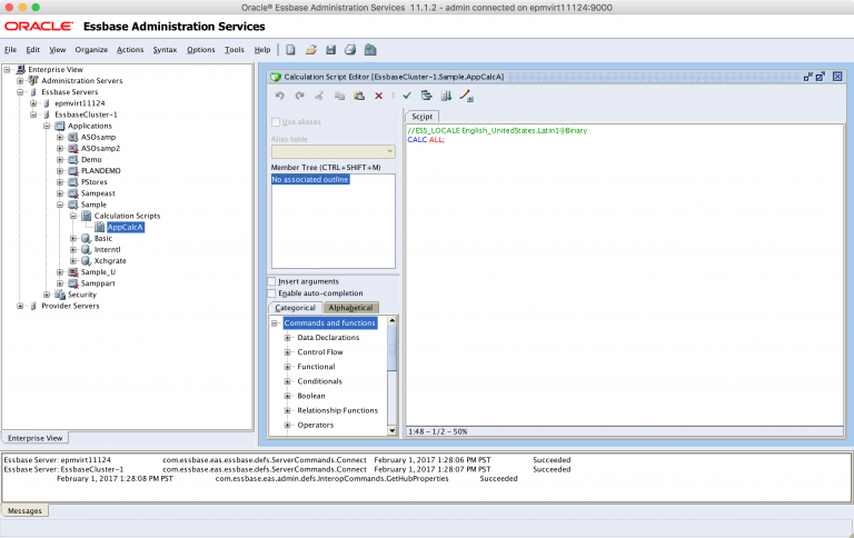 Hacking the Essbase Java API to run Application Calcs / jason's ...